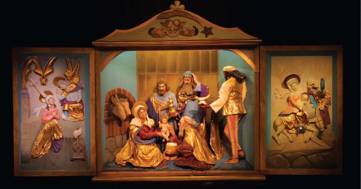 Christmas story of the manger tiptoes into our hearts each year ...