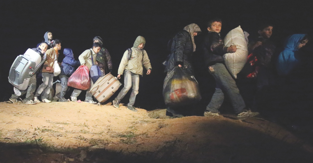 Refugees from the war in Syria are flooding into other countries ...