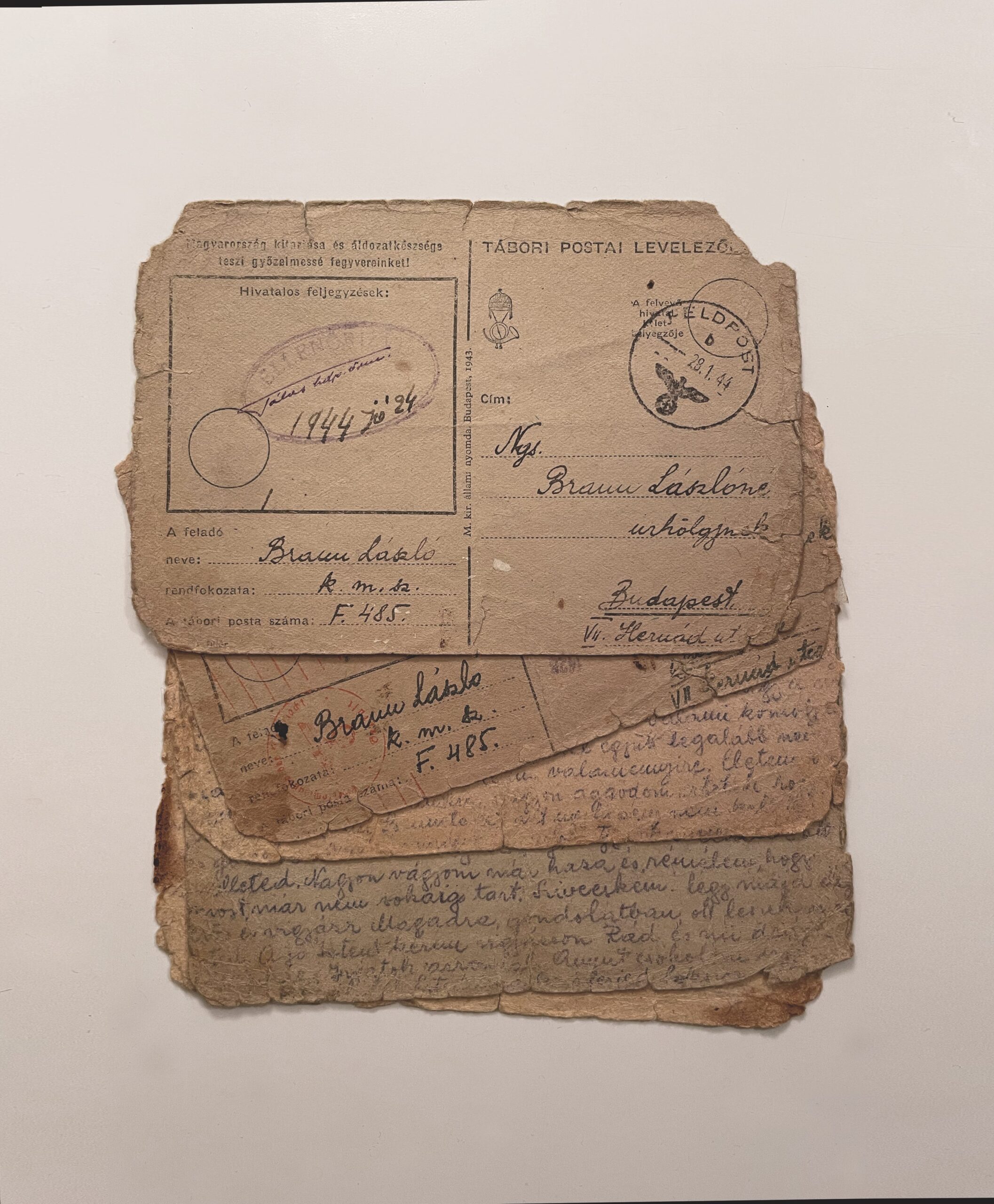 My grandfather was murdered in the Holocaust. These postcards help me ...