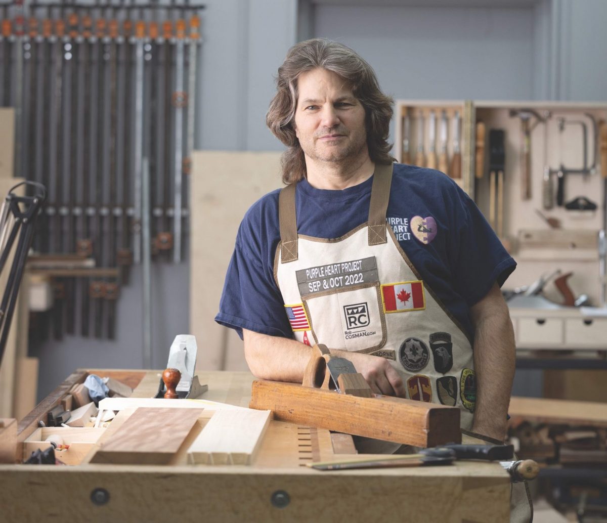 This woodworker helps veterans heal through traditional crafting ...