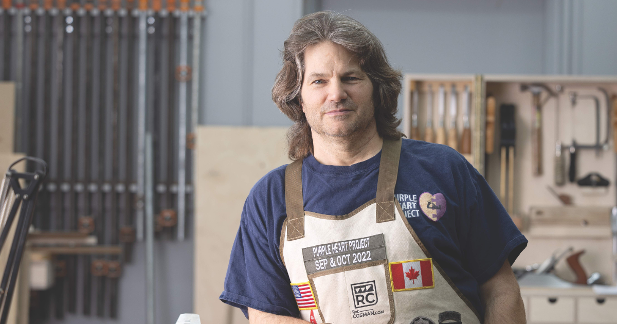 This woodworker helps veterans heal through traditional crafting ...