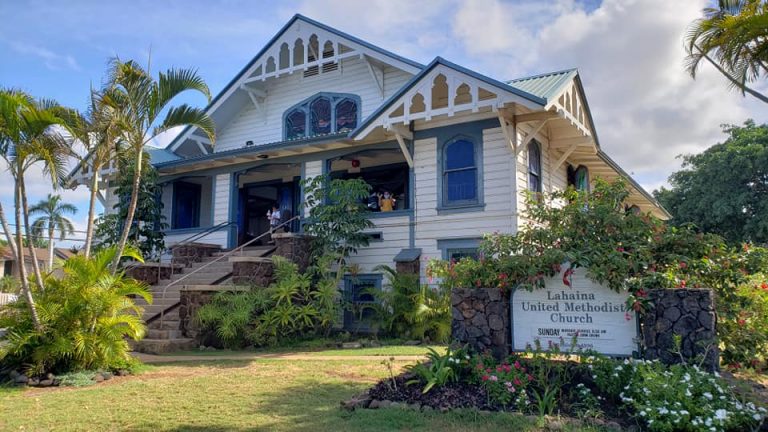 Lahaina fire burned down historic United Methodist church | Broadview ...