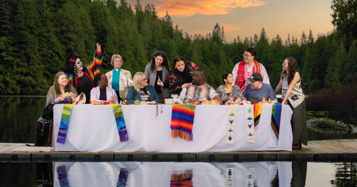 United Church unveils colourful photo reimagining 'Last Supper ...